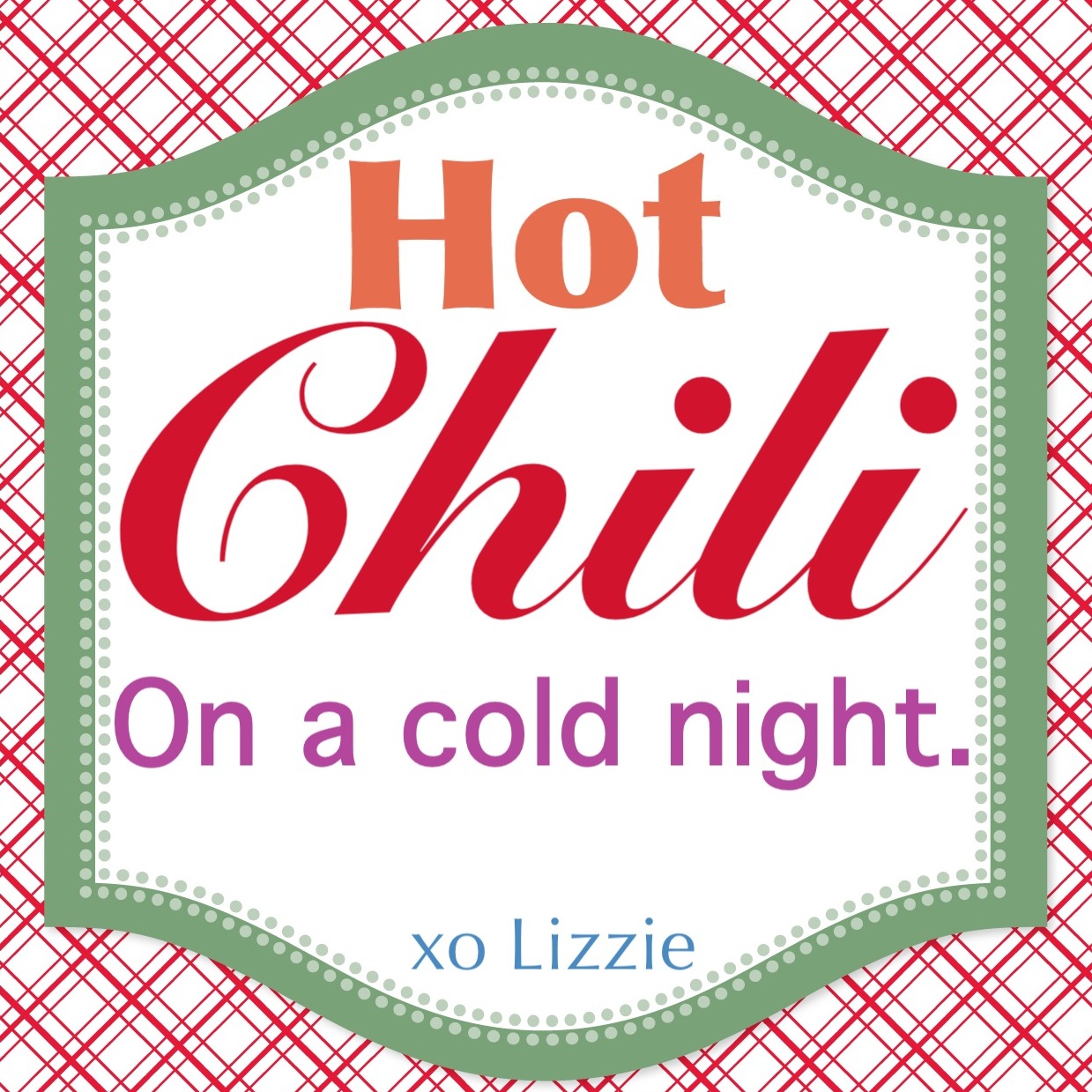 Here Comes The Fun: Baby, It's Chili Outside!