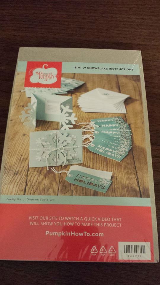 Love my Randomness: November My Paper Pumpkin Kit