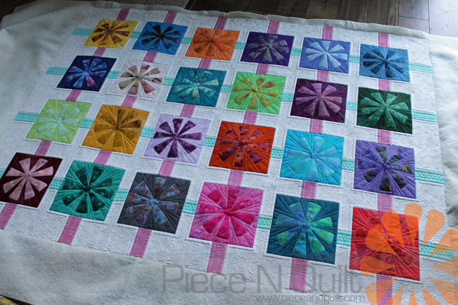Piece N Quilt: Star Quilt - Custom Machine Quilting by Natalia Bonner