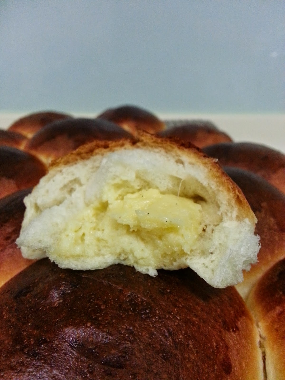 Baking on Cloud 9: Custard Bun