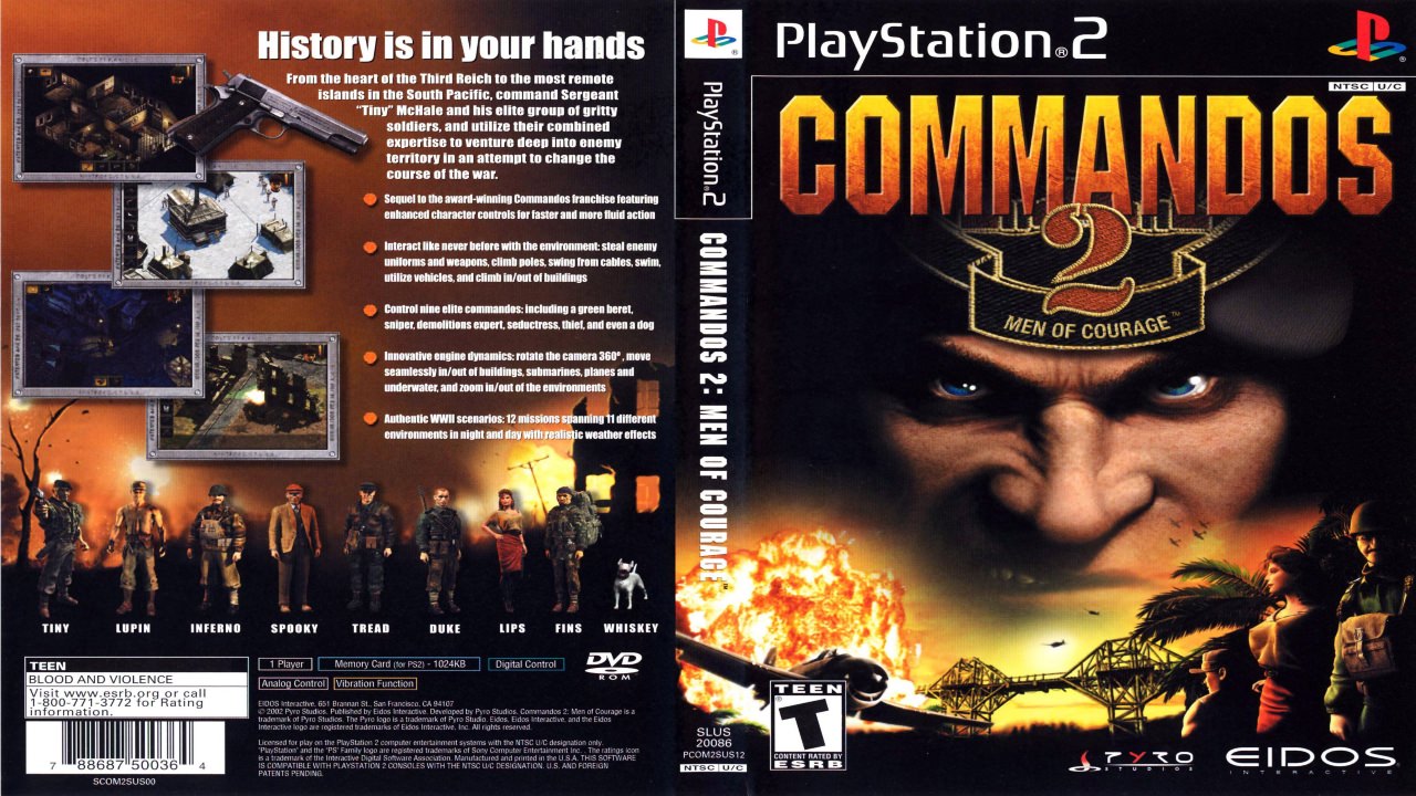 Commandos 2 Men of Courage inceleme (ps2 nostalji) ~ karekareoyun