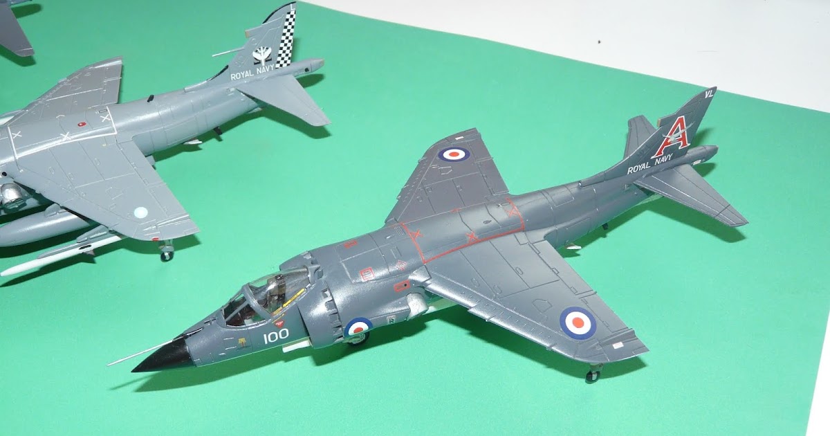 The Aircraft Builder: Works in Progress - Lots of Harriers!