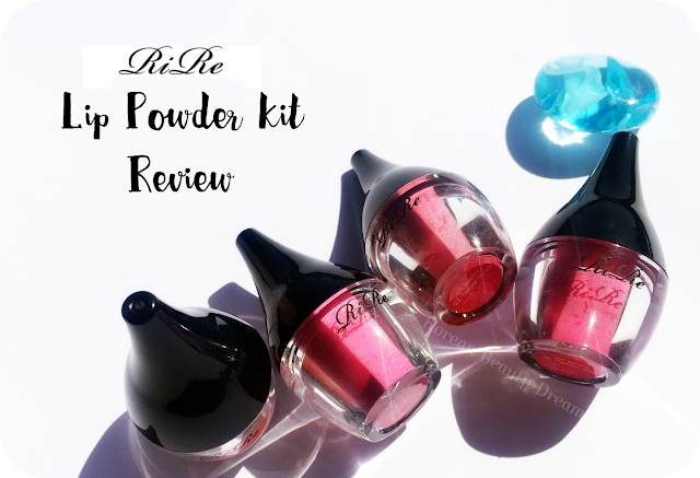[RiRe] Lip Powder ~ 4 colors + remover | Korean Beauty Dream