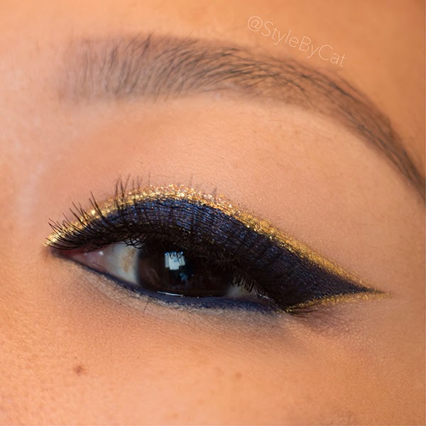 Style By Cat: Navy & Gold Wings