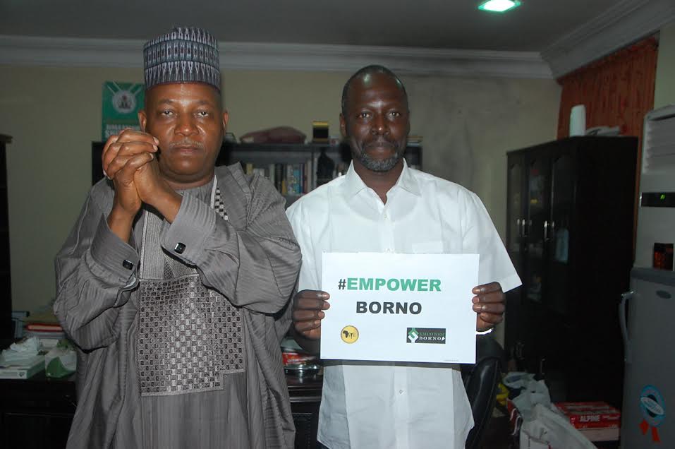 Borno State Govt in partnership with Africa's Young Entrepreneurs (A.Y.E) launches Empower Borno