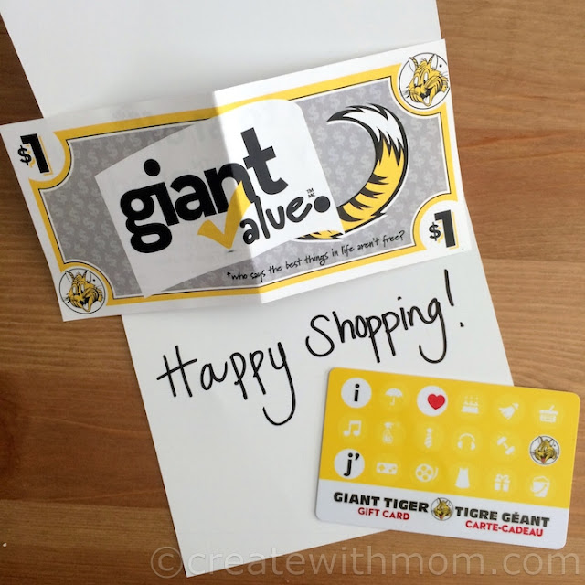 Create With Mom: Get Ready for School by winning this Giant Tiger Gift Card