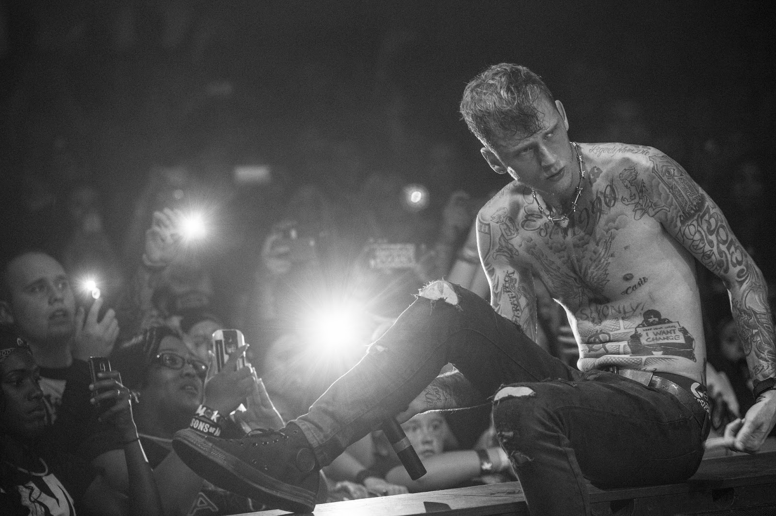 Sidewayz Fun: MGK in Santa Ana