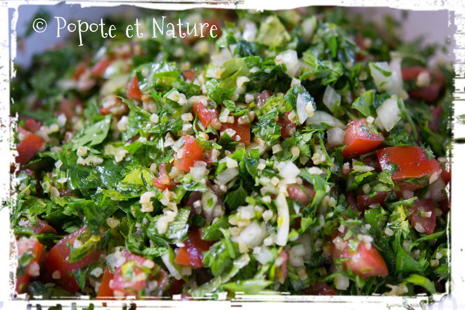 Popote et Nature: Aboulez ici pour de la salade fraîche pleine de ...