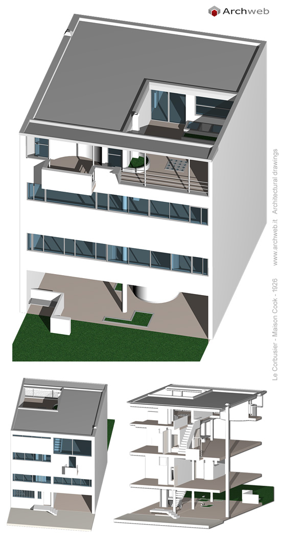 Nissie Bungbrakearti - Real Time Environments: Le Corbusier's Maison Cook
