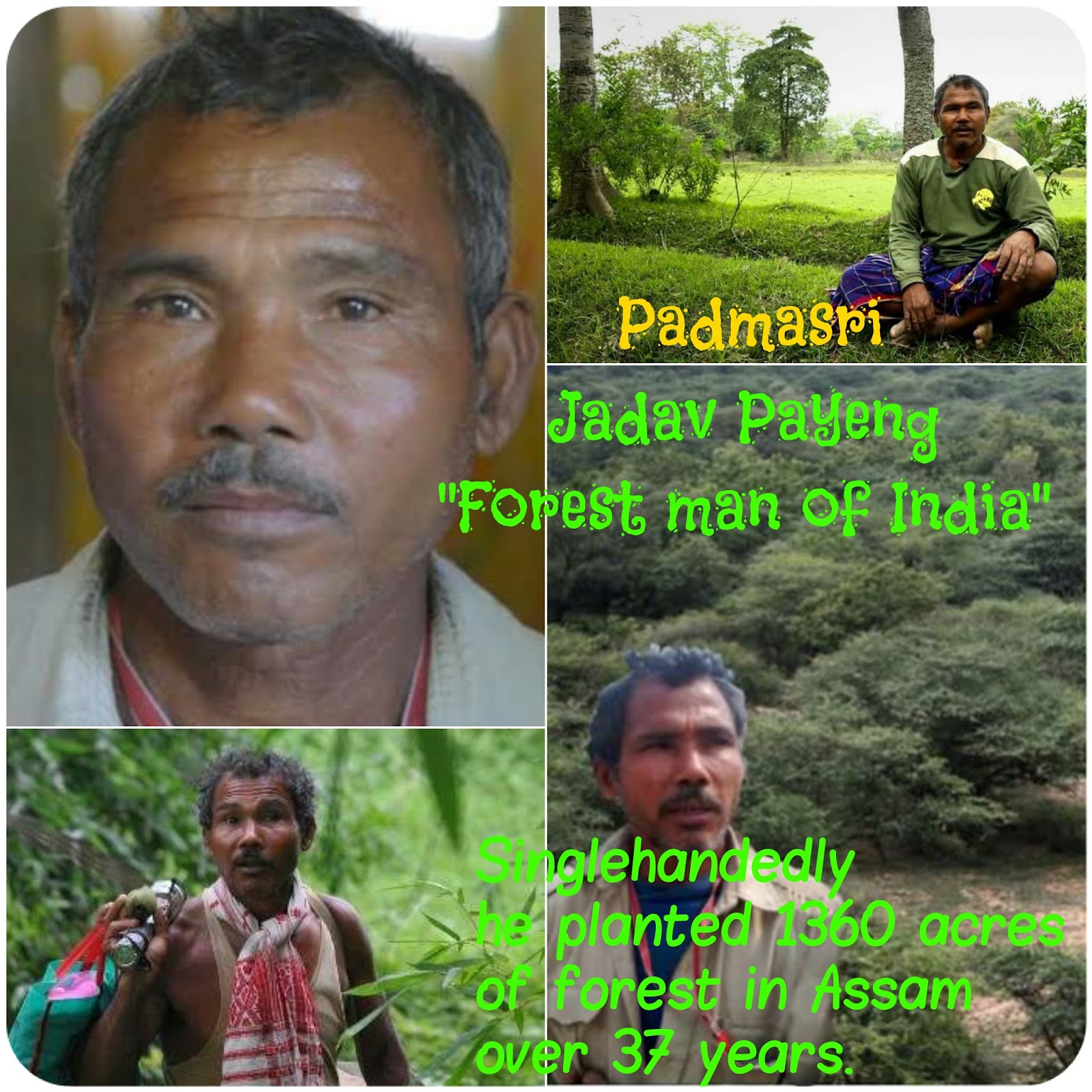 Musings 'n scribblings of a philanthrope .. : Meet Padmasri Jadav ...