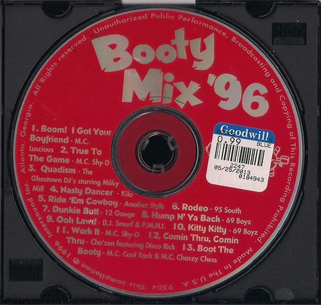Mix Tapes For No One Booty Mix 96