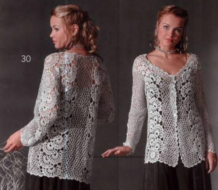 BLUZE CROSETATE ROMANIA: Bluza Crosetata Manual Efect Elegant Maneca ...