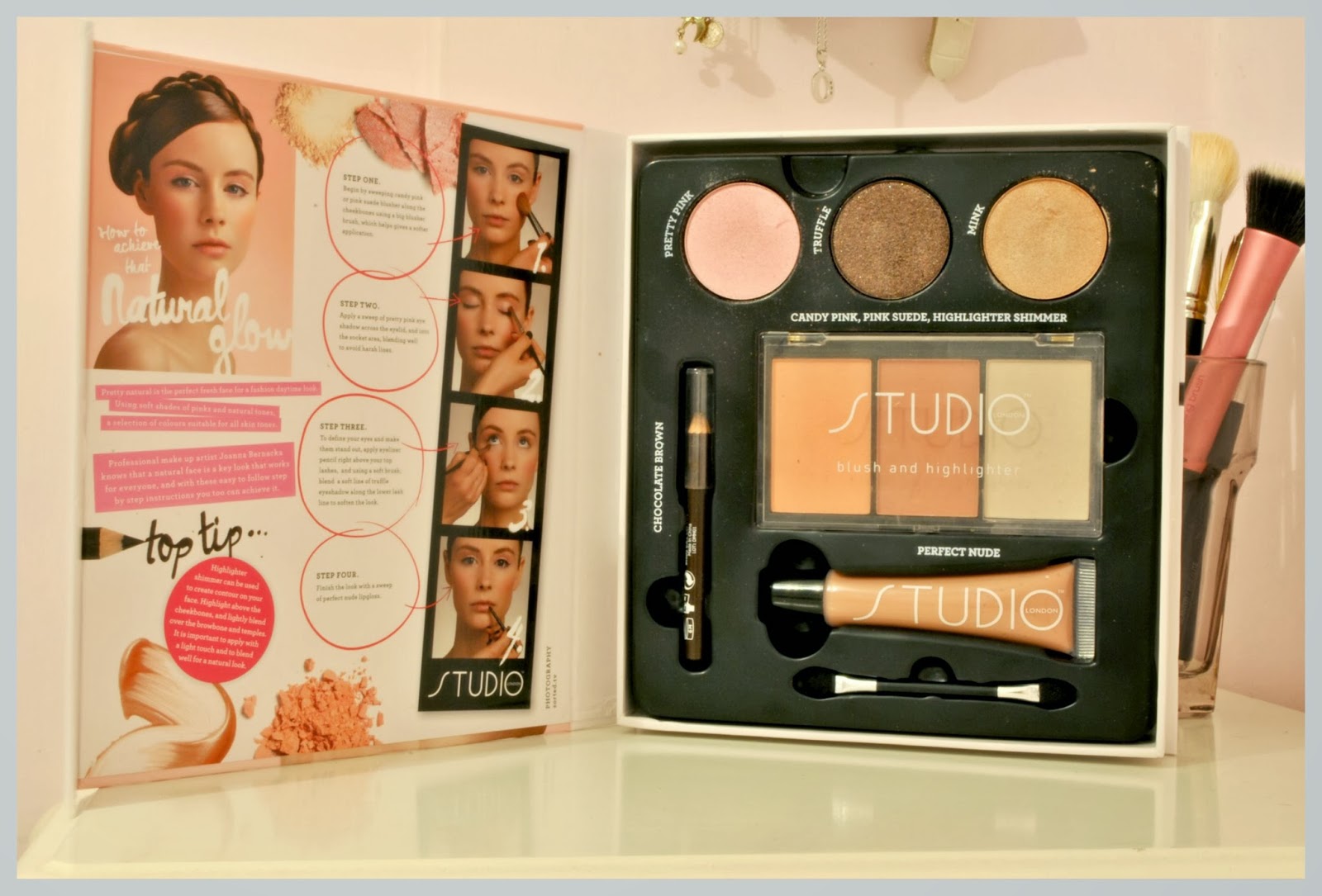 Studio london pretty natural palette makeup tutorial - Livvy and All ...