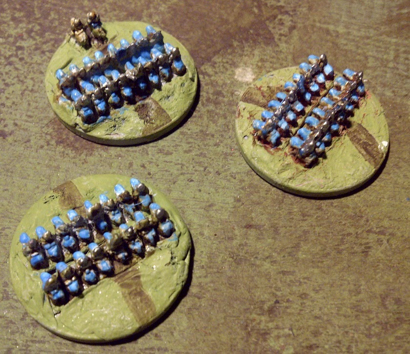 2mm Wargaming: 2mm knights, peasants and the new barbarians