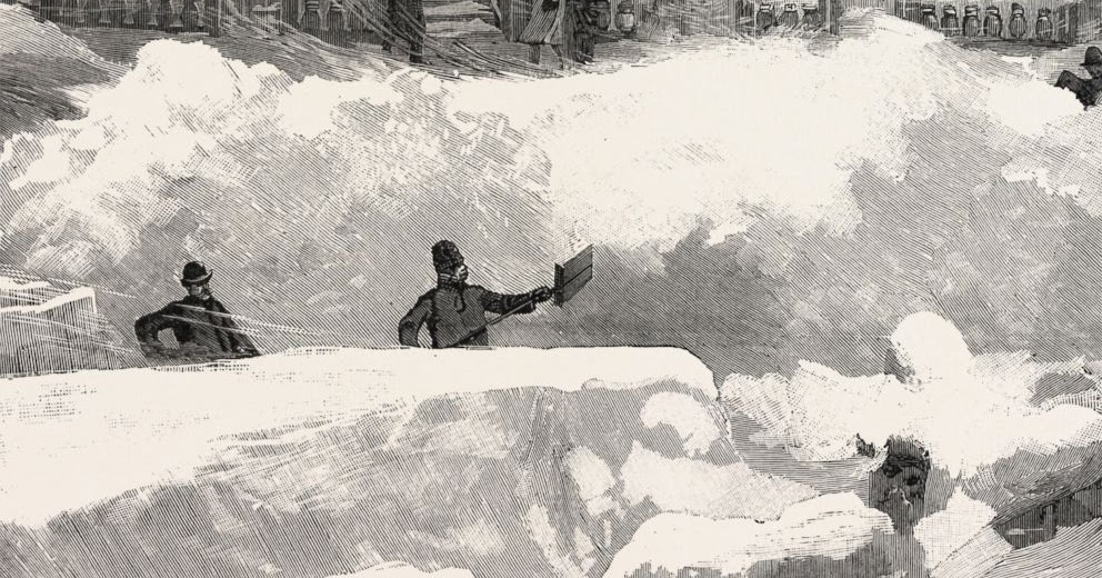 Old Time Crime: The Great Storm of 1888 Strikes Hudson, New York