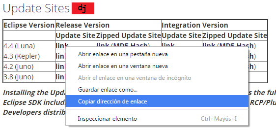Dato Java: Como instalar WindowsBuilder en eclipse o en JBoss Developer Studio