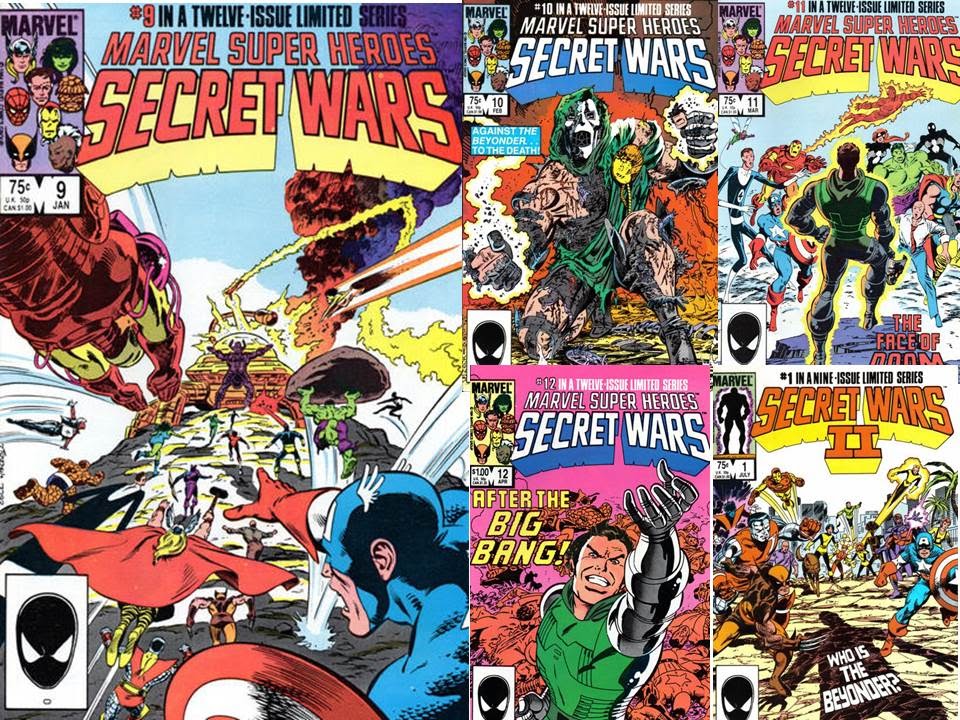 Dave's Comic Heroes Blog: Marvel Super-Heroes Secret Wars
