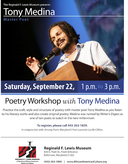 Universal Africana Literary Arts Movement: Poetry Workshop w/Tony Medina