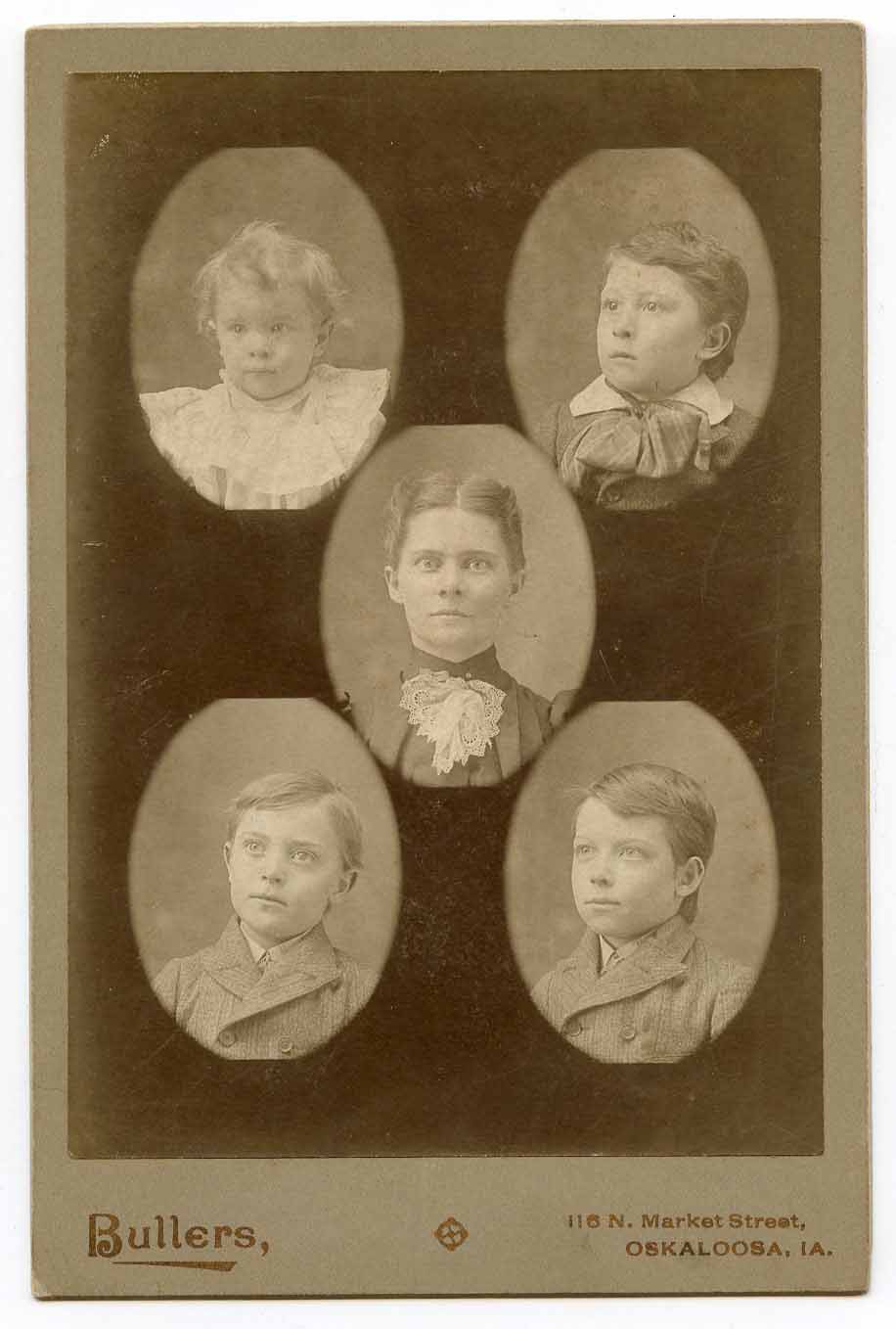 Cabinet Card Photographers: William Birdsall Bullers