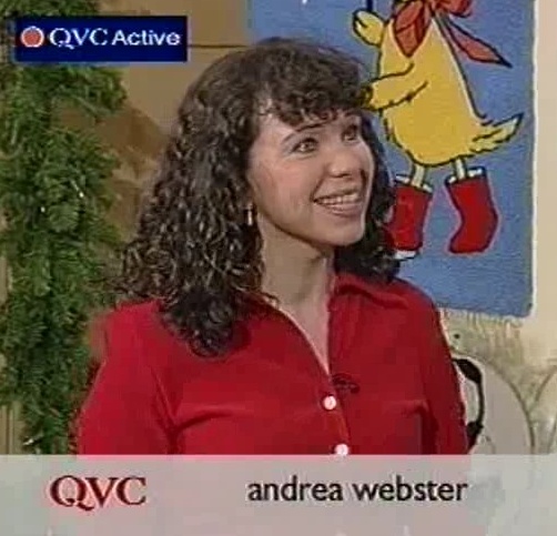 Andrea Webster guest presenter QVC UK: Webster Craft Brushed White Cat ...