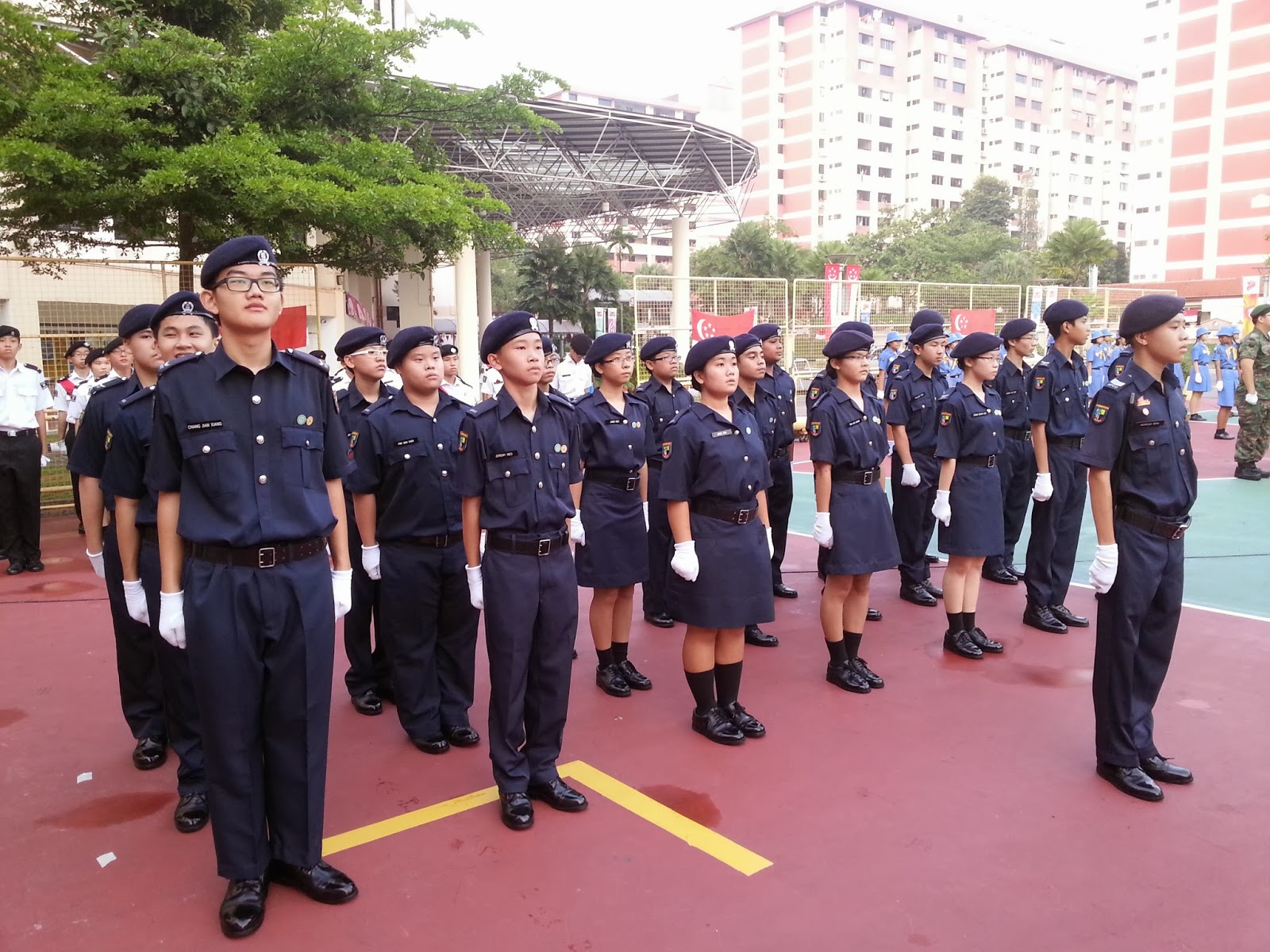 Anderson Secondary School NPCC Unit: October 2013
