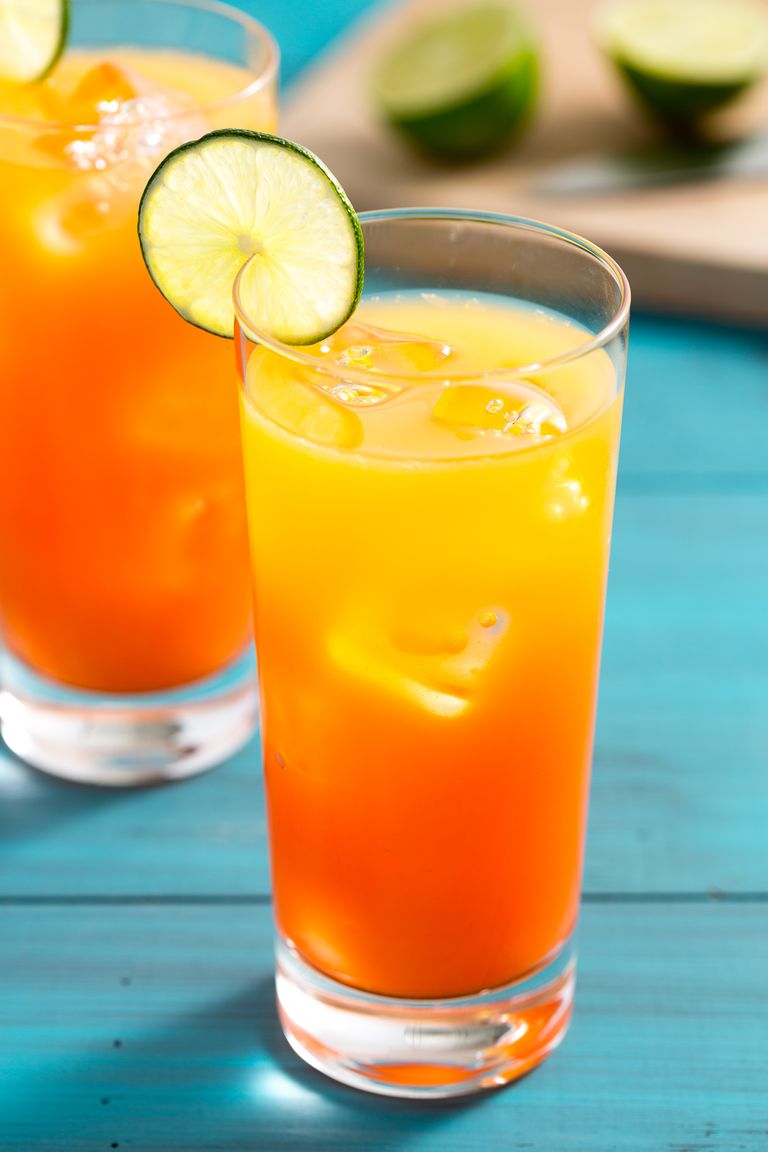 Rum Sunset Recipe - Recipes Cottage