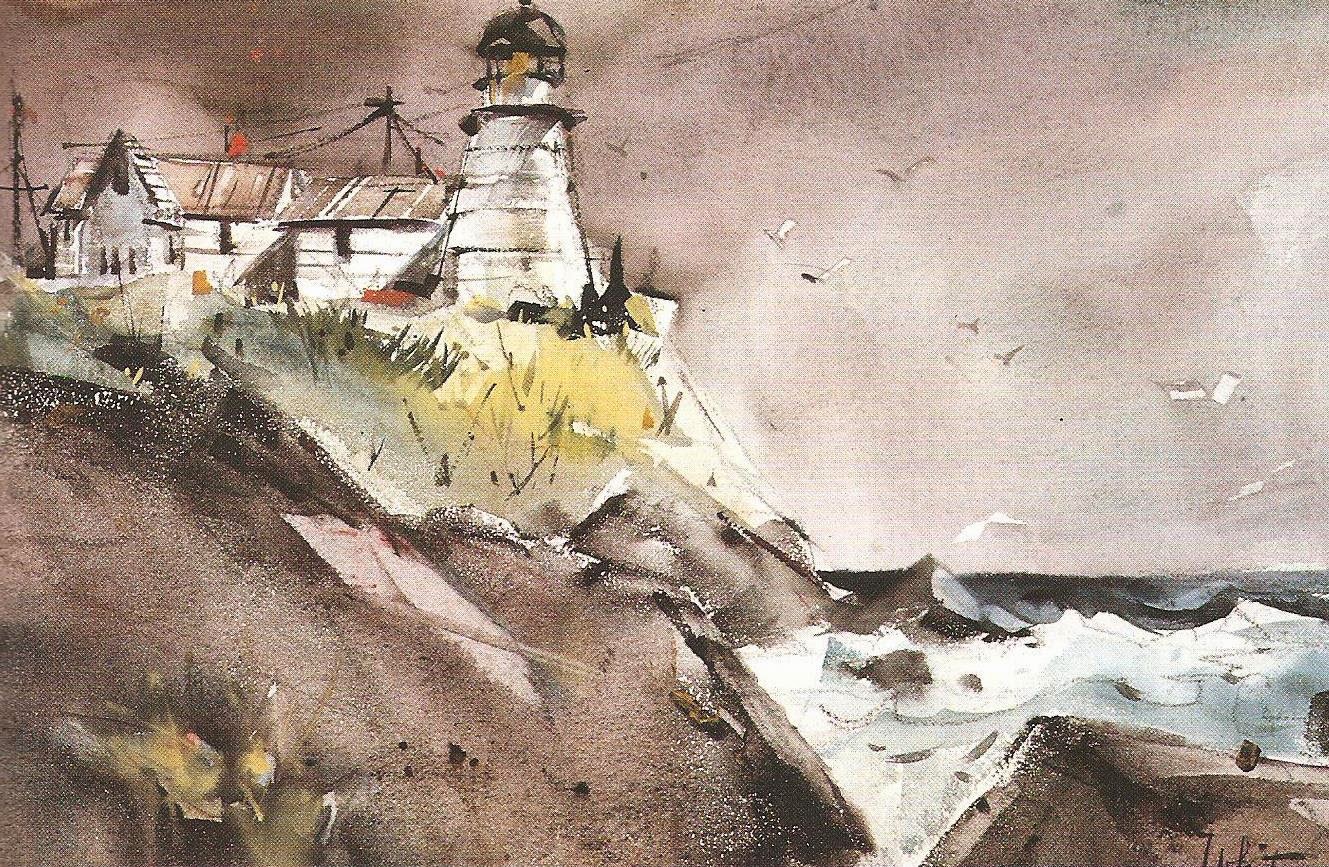 Watercolour 101 Blog: Learnings from Edgar Whitney – Part 1