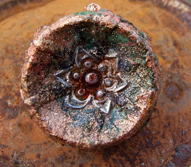 pracownia-maryski: Serce bez serca... czyli mój sposób na ozdoby choinkowe