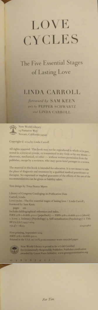 Love Cycles: The Five Essential Stages of Lasting Love by Linda Carroll ...