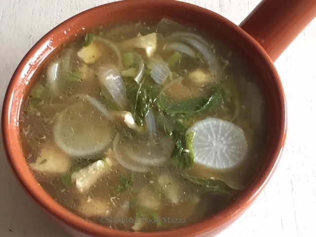 Shobha's Food Mazaa: THENTHUK (Hand Pulled Noodle Soup)