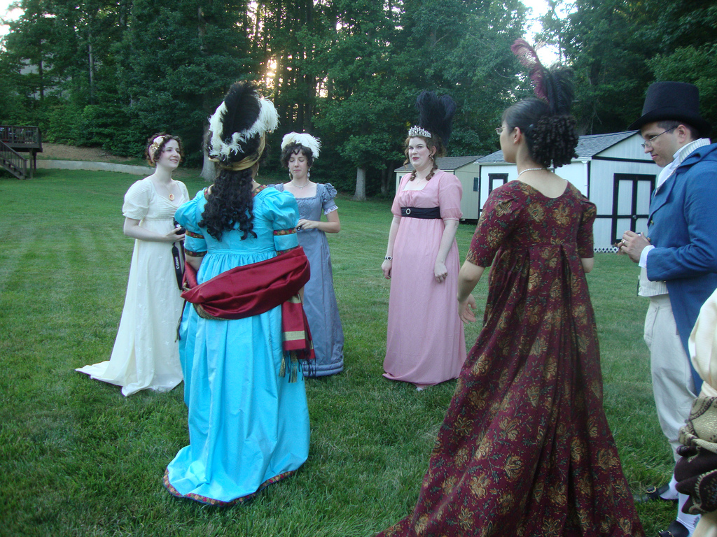 Maggie's Costume Wardrobe: A few more Regency Card party pics