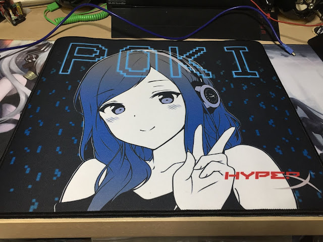 Chocolate Device2: HyperX Fury S Pokimane Edition - Pro Gaming Mouse Pad