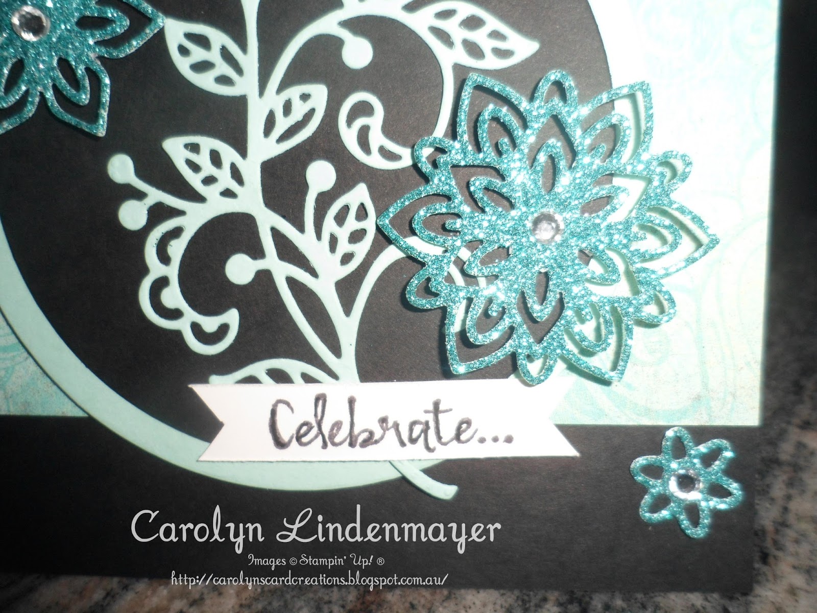 Paper Craft Crew 236 - Flourish Thinlits Card