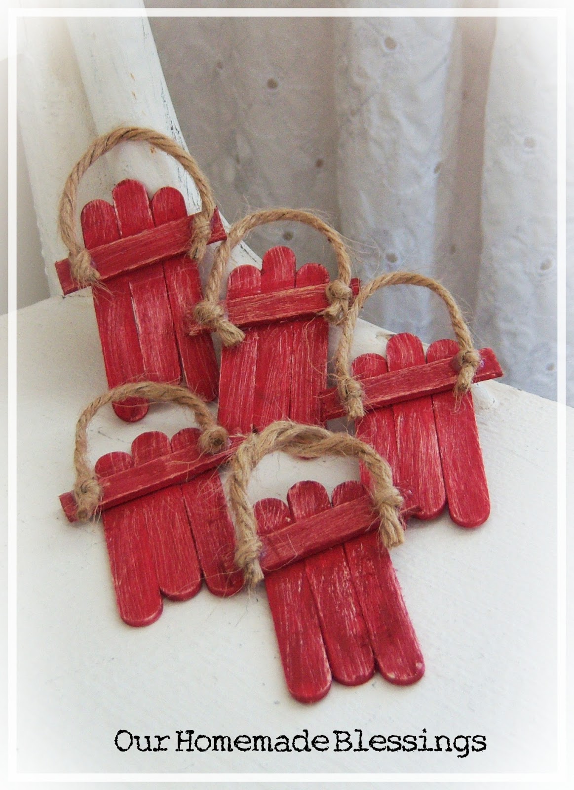 Shoregirl's Creations: Little Red Sleds
