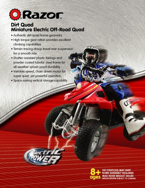 Razor Dirt Online Shop