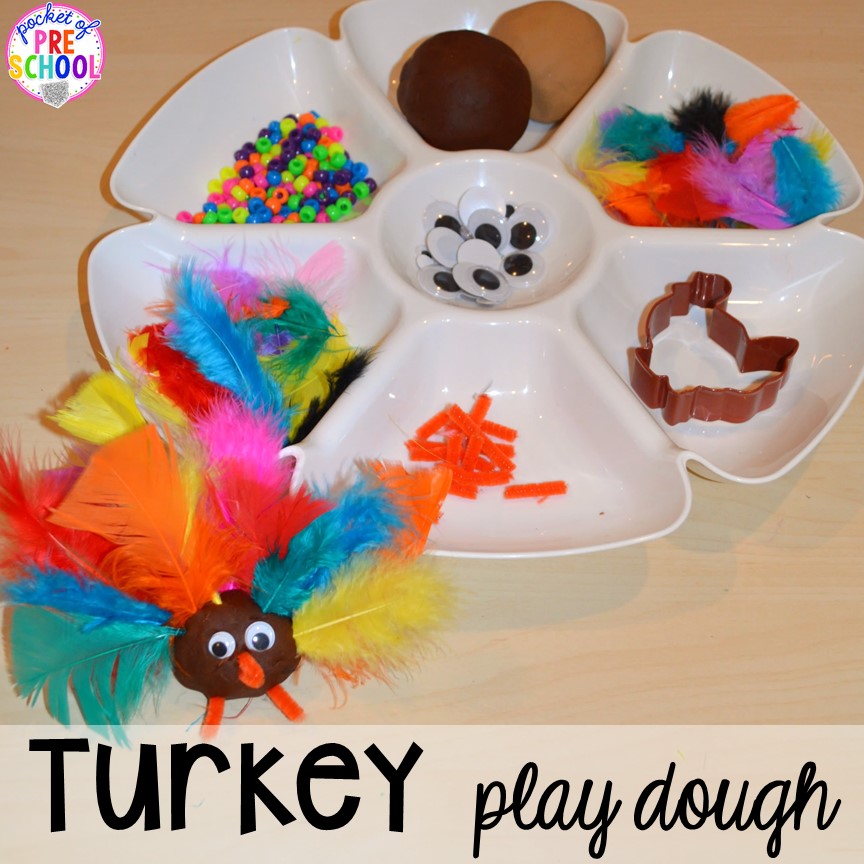 Thanksgiving Themed Activities and Centers for Preschool, Pre-K, and ...