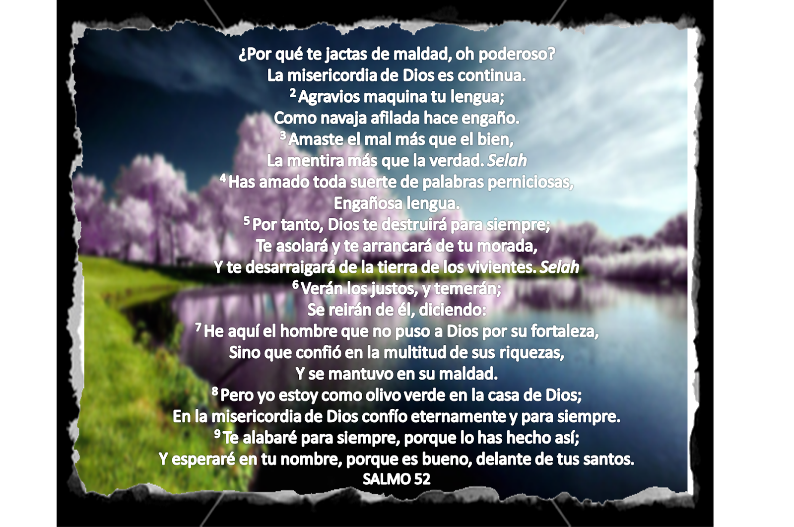 SALMO 52 ~ Versiculos