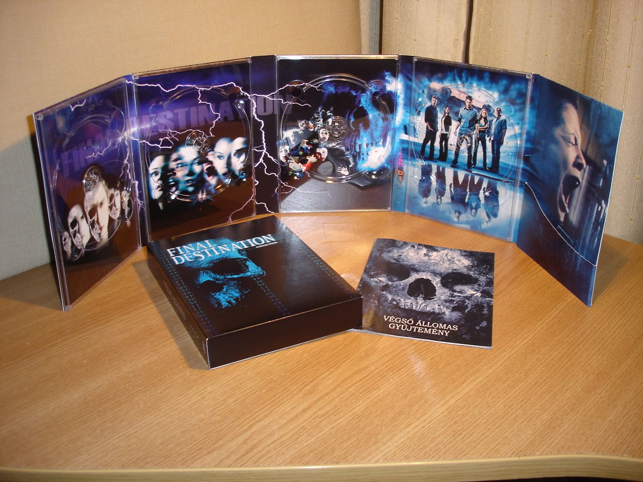 Digipack tervezet: FINAL DESTINATION COLLECTION (digipack)