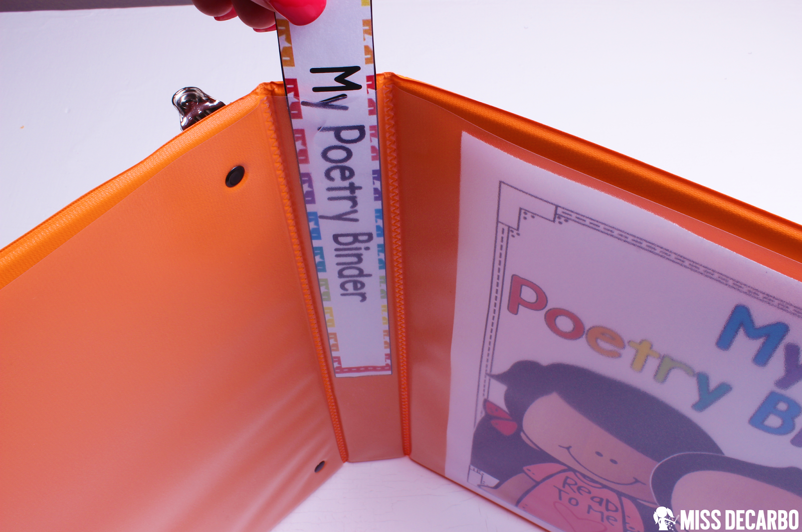 Building Fluency With Poetry Binders (Free Printables) - Miss DeCarbo