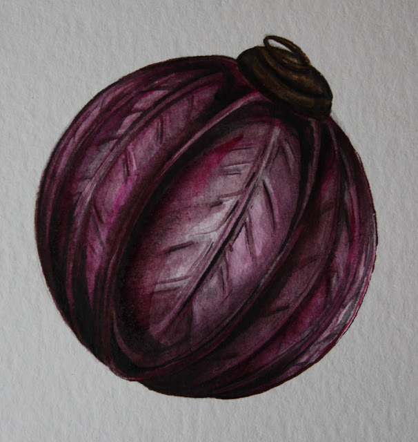 How to paint shiny objects in Watercolor