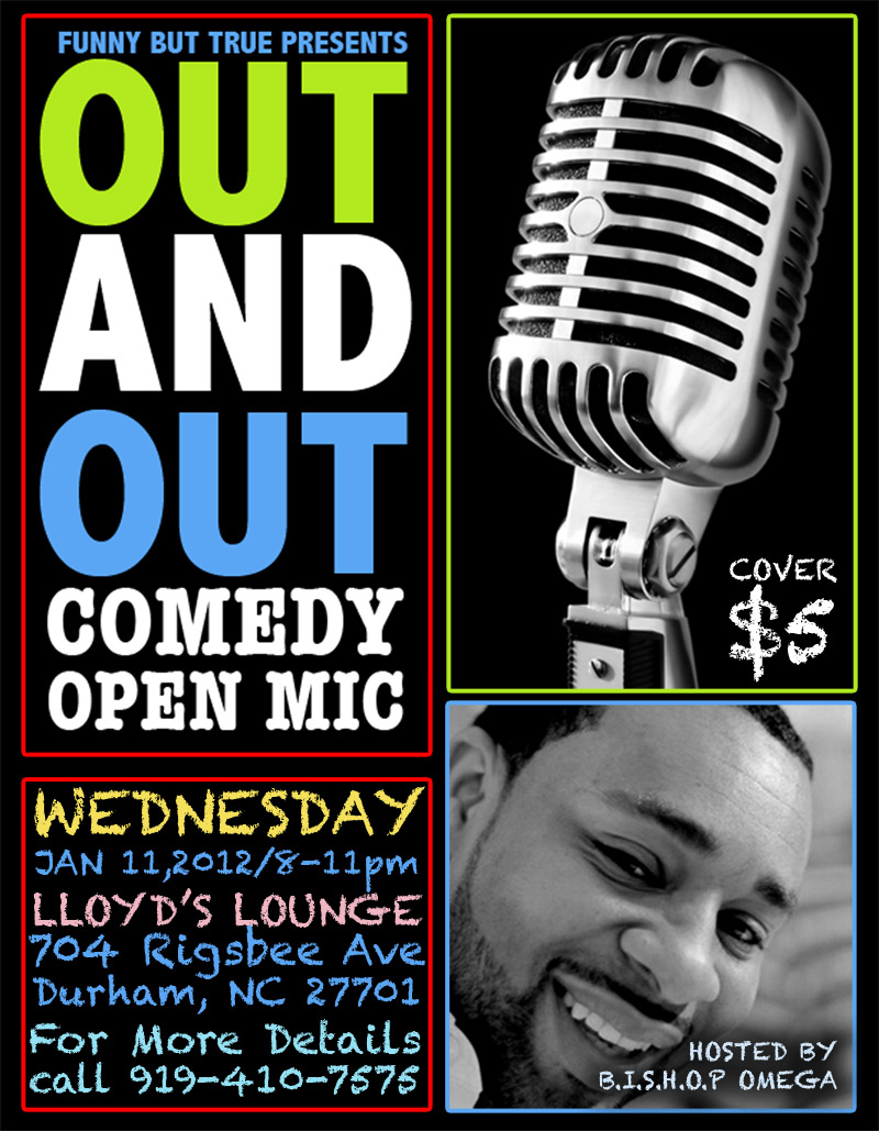 Durham Socialite: Out and Out Comedy Open Mic