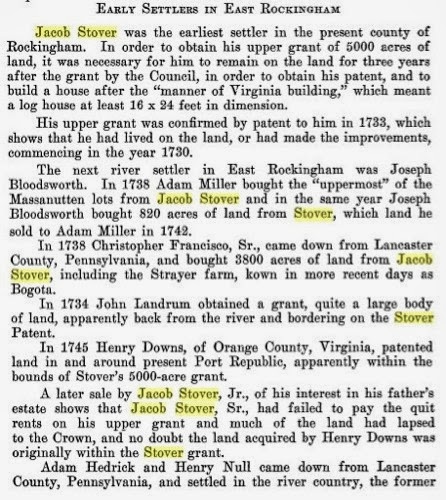 My Medieval Genealogy: Sarah I. Boone and Jacob Stover