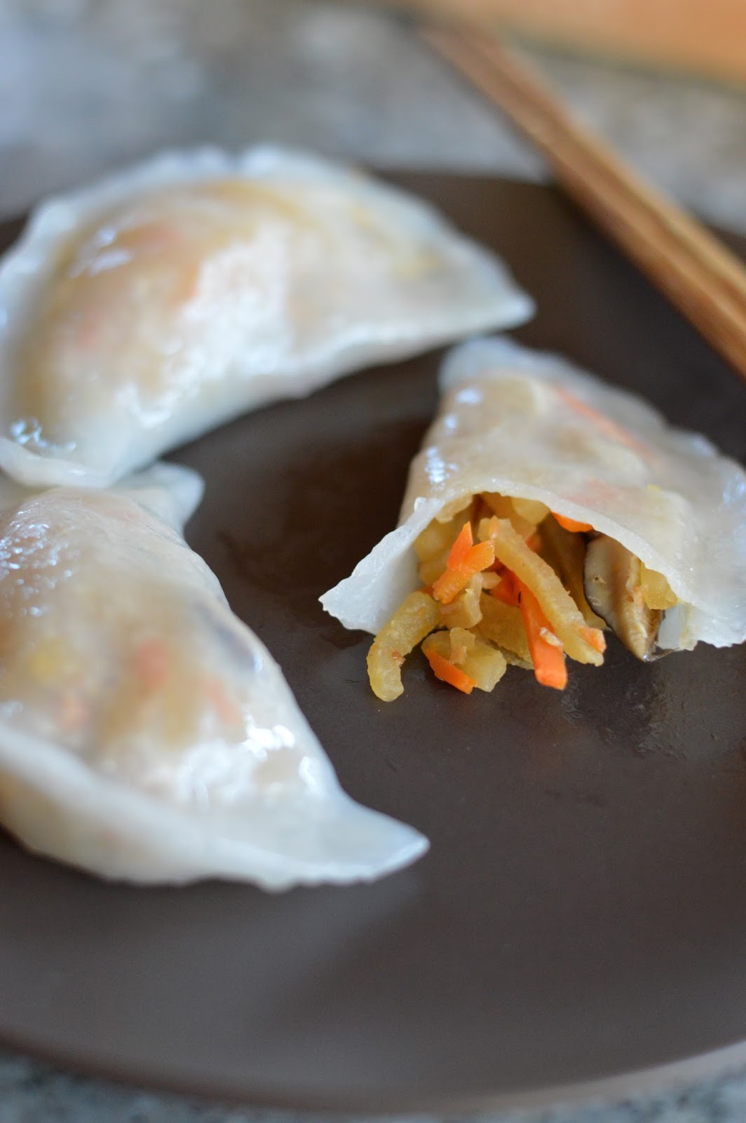 DimSumptuous: Teochew Chai Kueh / Steamed Vegetable Dumpling 菜粿