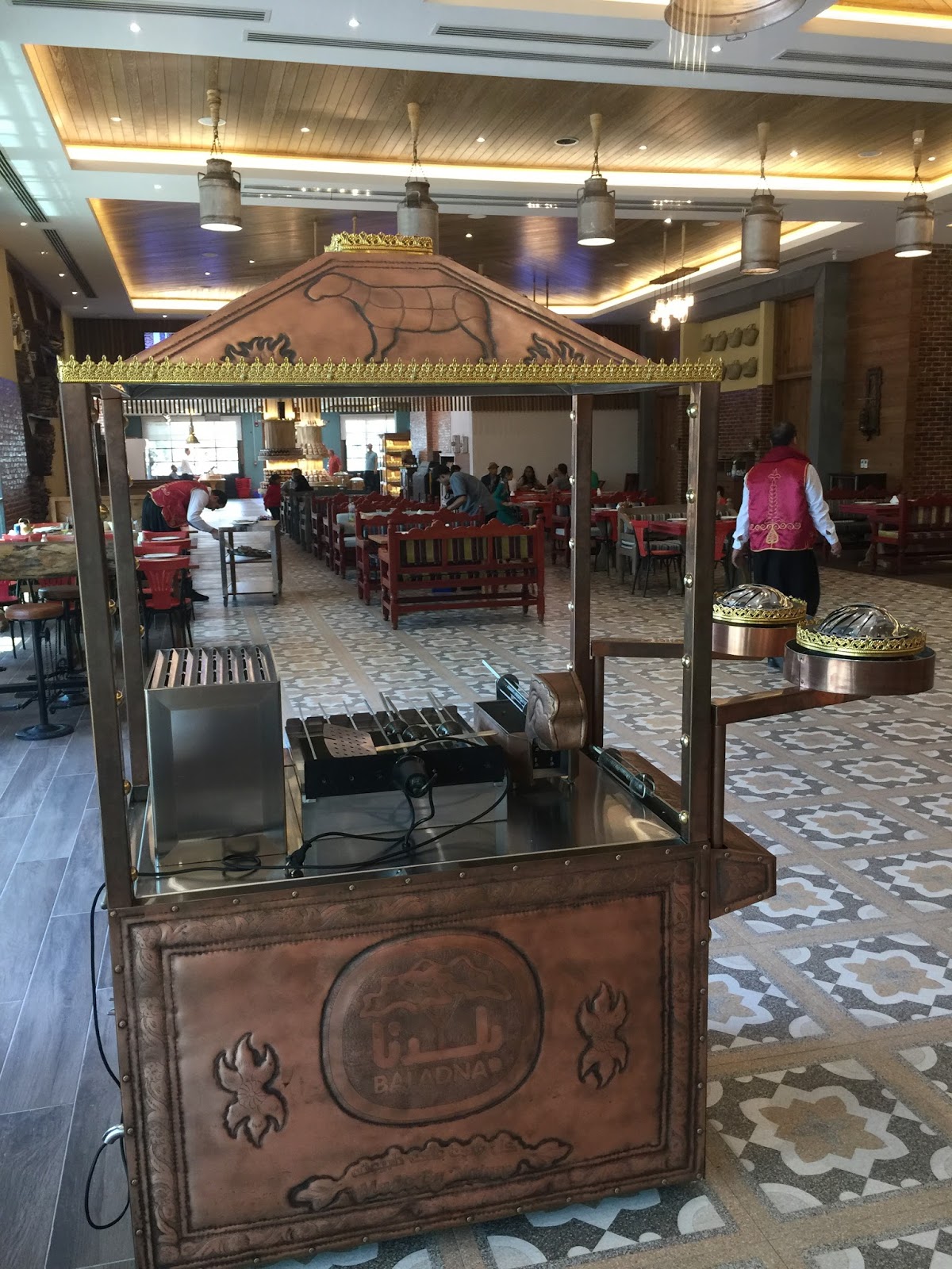 BREAKFAST AT BALADNA FARM RESTAURANT, QATAR