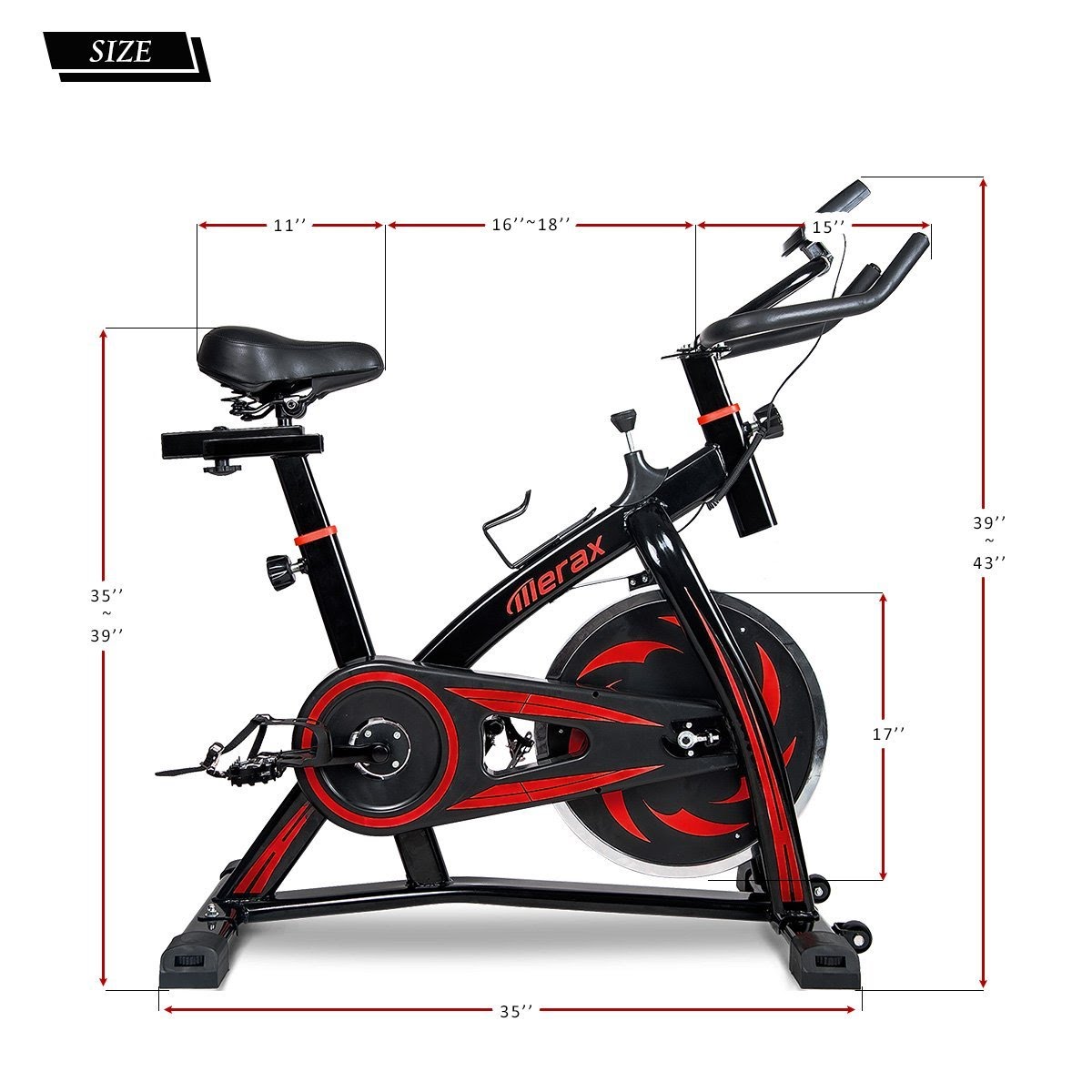 Exercise Bike Zone: Merax Pro Fitness Indoor Cycling Trainer Exercise ...