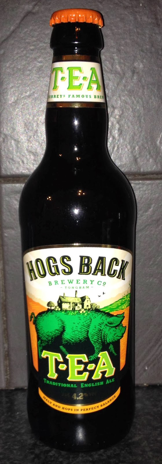 Gaming Ales: T.E.A (Hogs Back Brewery)