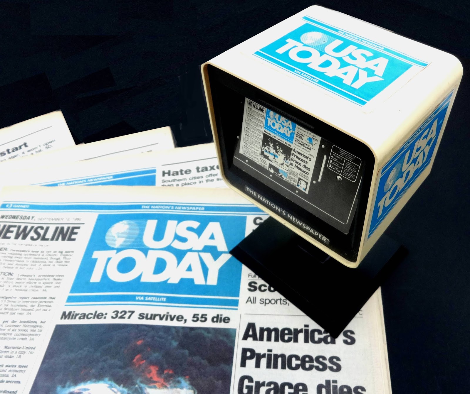 Past Print: USA TODAY / September 15, 1982 / First issue