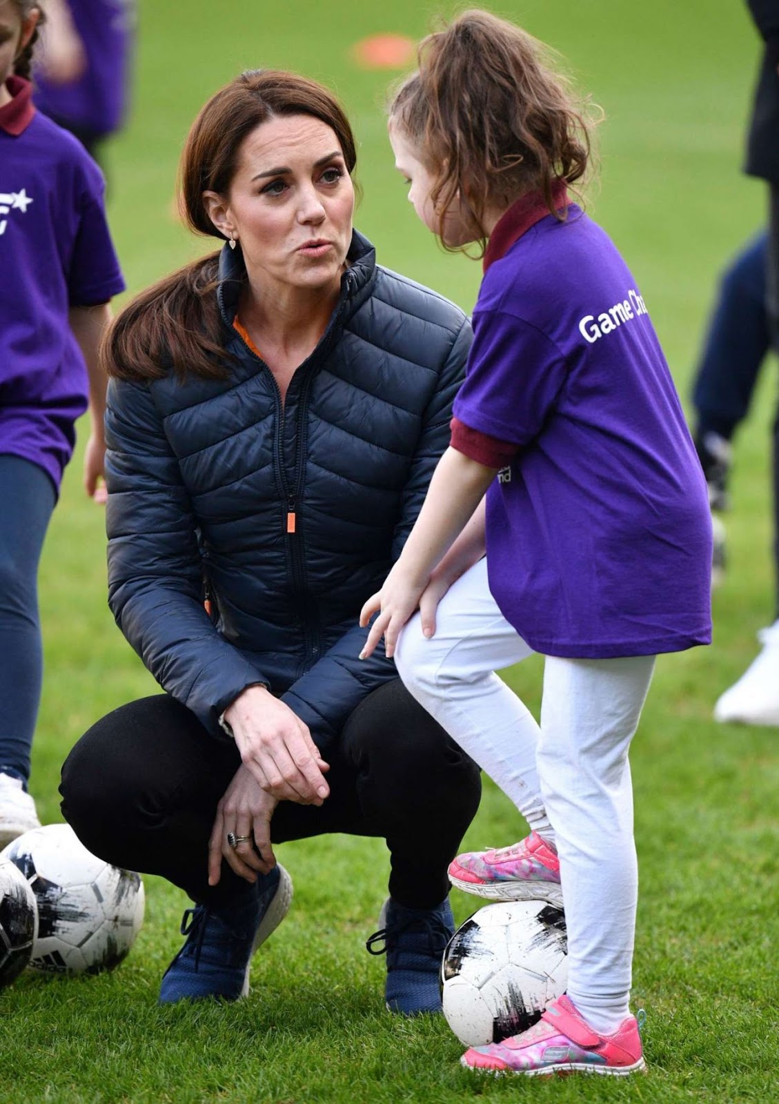 Kate Middleton at National Football Stadium in Belfast, Northern ...