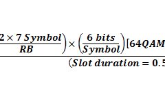 4GNation: LTE throughput Calculation