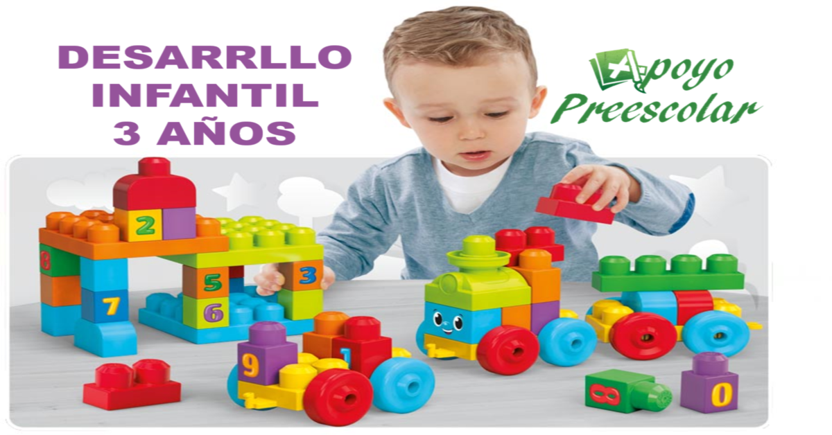 El desarrollo infantil a los 3 años - Apoyo para Preescolar